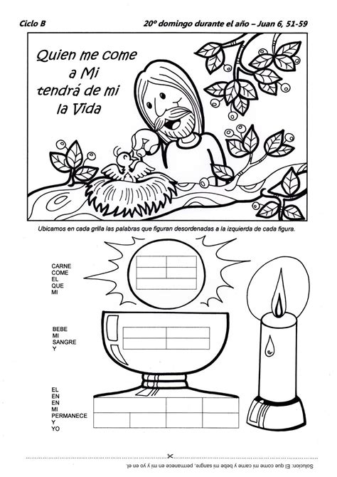 Catequesis Eucaristía Temas De Catequesis