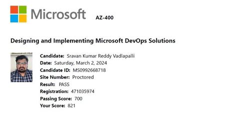 Sravan Vadlapalli On Linkedin Azure Devops Azuredevops Microsoftcertification Cloudcomputing…