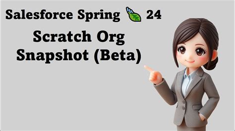 Salesforce Spring 🍃 24 Scratch Org Snapshot Beta Youtube