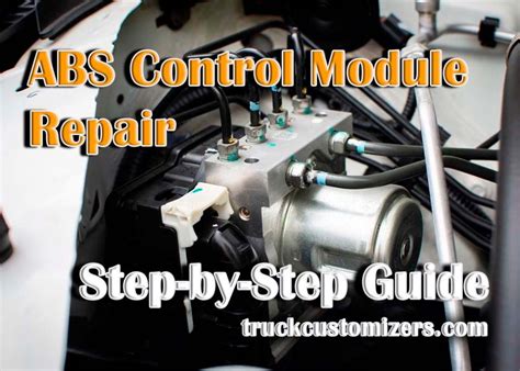 Repairing Your Abs Control Module