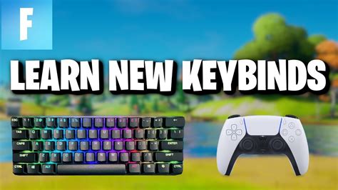 How To Get Used To New Keybinds In Fortnite Youtube