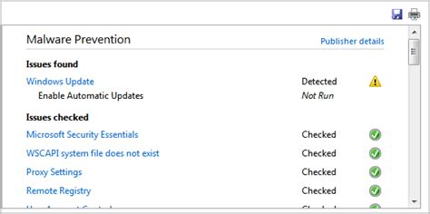 Microsoft Fix It To Diagnose Repair Windows Security Issues Ghacks Tech News