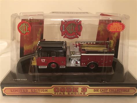 Code 3 “backdraft” Chicago Fire Dept Engine 17 Never Opened For Sale Scienceagogo