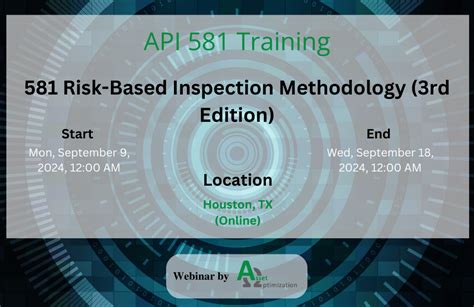 Api 581 Training Ndt Webinar Onestopndt