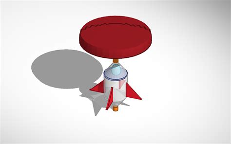 3d Design Bottle Rocket Tinkercad