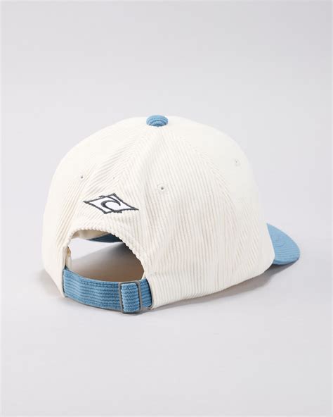 Shop Rip Curl Diamond 20 Adjust Cap In Bonebright Blue Fast