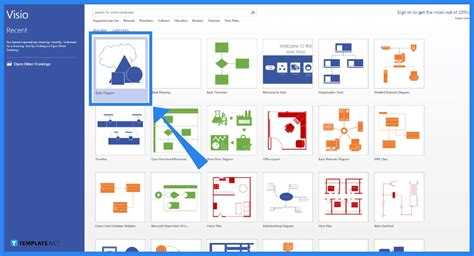 Visio Detailed Network Diagram Template