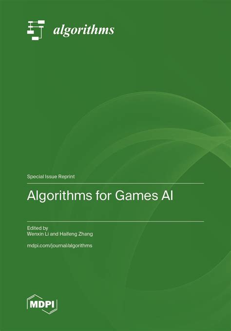 Algorithms For Games Ai Mdpi Books