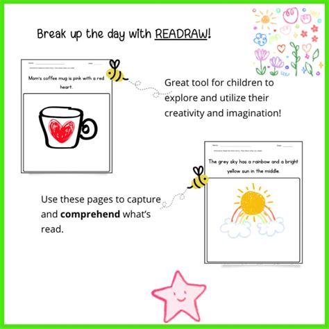 Readraw Read And Draw Comprehension System By Tomikas Primary Treasures