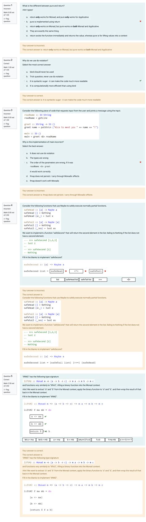 Week10quiz With Ans Week 10 Quiz With Answer Question 1 Incorrect
