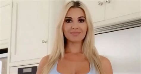 Christine Mcguinness Puts On Busty Display In Plunging Sports Bra In Eye Popping Display Daily