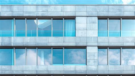 architectural detail of a modern facade with overlapping panels