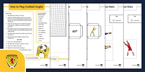Goal Scoring Angles Game