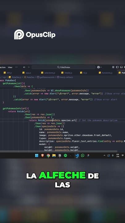 🎥 ¡te Enseño A Crear Una Pokédex En 1 Minuto Con Javascript ⏰ Parte