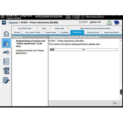 Встановлення бази Mercedes Das Offline Scn Coding