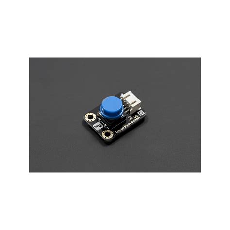 Dfrobot Gravity Digital Push Button Blue For Arduino 33v To 5v E 250