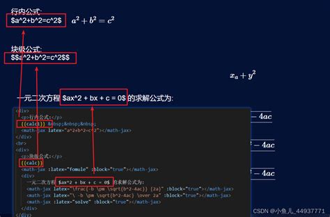 前端公式渲染实践 Csdn博客