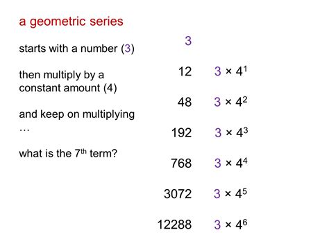 Median Don Steward Mathematics Teaching Geometric Sequences