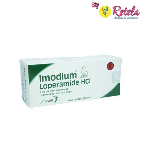 Jual Imodium 2mg 1 Strip 10 Tablet Shopee Indonesia