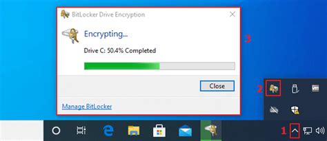 encrypt c drive with bitlocker in windows 10