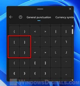 Type Square Or Curly Brackets On Windows Keyboard