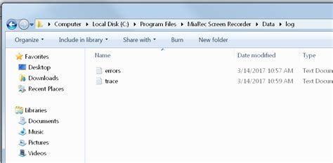 troubleshooting on client side miarec documentation