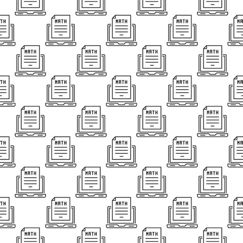 Premium Vector Mathematics Graph Vector Concept Colored Modern Seamless Pattern