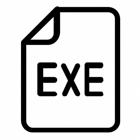 Exe File Format Icon Download On Iconfinder