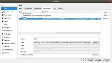 Linux Gdb调试方式一（qt远程调试开发板应用） 灰信网（软件开发博客聚合）