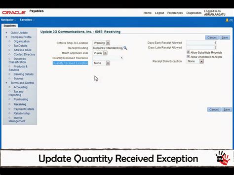 Oracle Ebs Hands On How To Update Supplier Information Using Api In Oracle Ebs R12