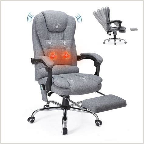 Yodolla Ergonomic Reclining Office Chair With Massage And Heat Function