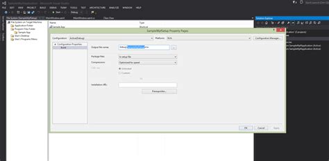 How To Build Wpf Project With Setup File Installer Project