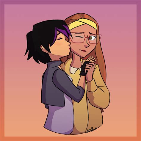 Big Hero Hiro And Gogo Kiss