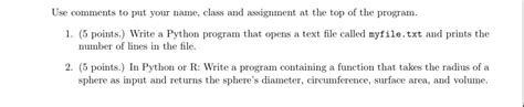 Solved 5 Points Write A Python Program That Opens A Text File Called 1 Answer