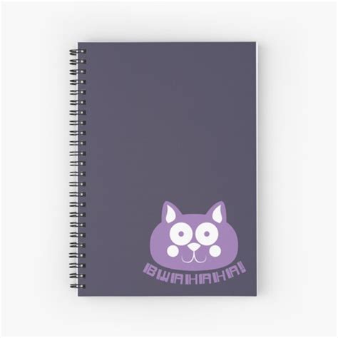 Bwahaha Maruyama Head Spiral Notebook For Sale By Christopher