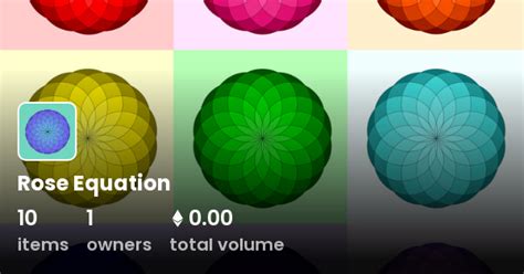 Rose Equation Collection Opensea