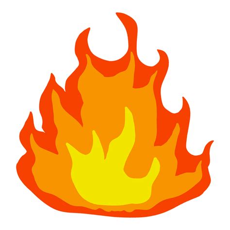 燃え上がる炎のイラスト Onwaイラスト