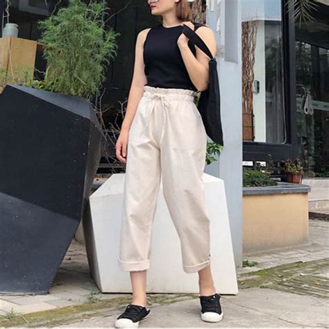 🌈인기템🌈팬츠 마바지 넓은 여성 바지 긴바지 허리 밴딩 편한 에이블리