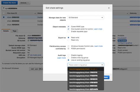 Aws Storage Gateway Adds File Gateway Audit Logs Aws Storage Blog