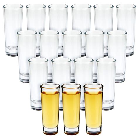 Better Homes And Gardens Clear Diamond Cut Glass Shot Glass 6 Pack