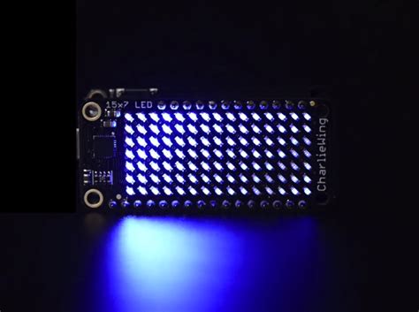 New Products Adafruit 15×7 Charlieplex Led Matrix Display Featherwings Adafruit Industries