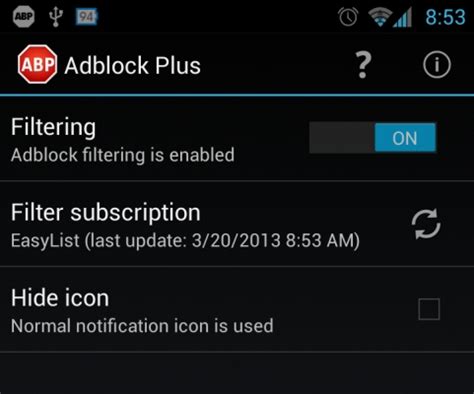 Adblock Plus 1 1 For Android Makes Do Without The Play Store Liliputing