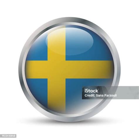 스웨덴 국기 3d 배지 일러스트 0명에 대한 스톡 벡터 아트 및 기타 이미지 0명 3차원 형태 공단 Istock