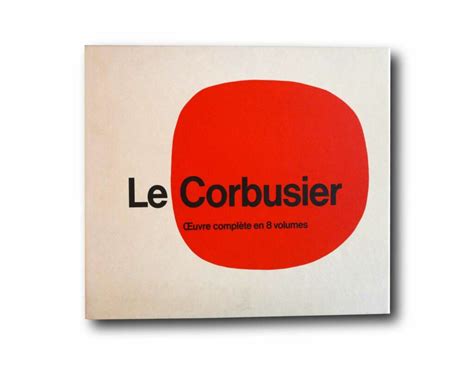 Le Corbusier Œuvre Complète En 8 Volumes Box Set