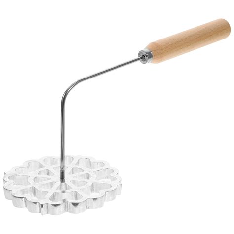 Bunuelos Molds With Handle Timbale Rosettes Molds 32cm Aluminum Alloy