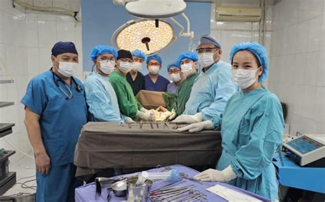 Увс аймагт ходоодны хорт хавдар тайрах мэс заслыг 2 дахь удаагаа амжилттай хийлээ