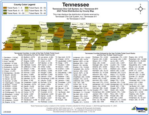 Ticket Distribution Map