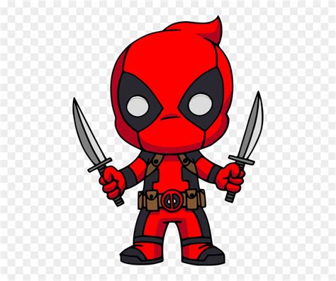 Movies Personal Use Deadpool Chibi Deadpool Clipart 3664187 Pinclipart