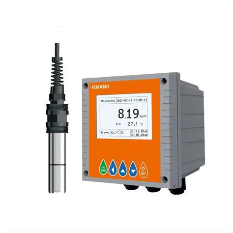 High Temperature Online Water Rs485 Flow Through Dissolved Oxygen Sensor Do Sensor For