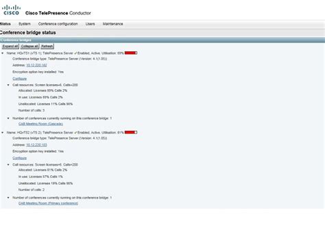 Solved Cisco Conductor Exceeding License Issue Cisco Community